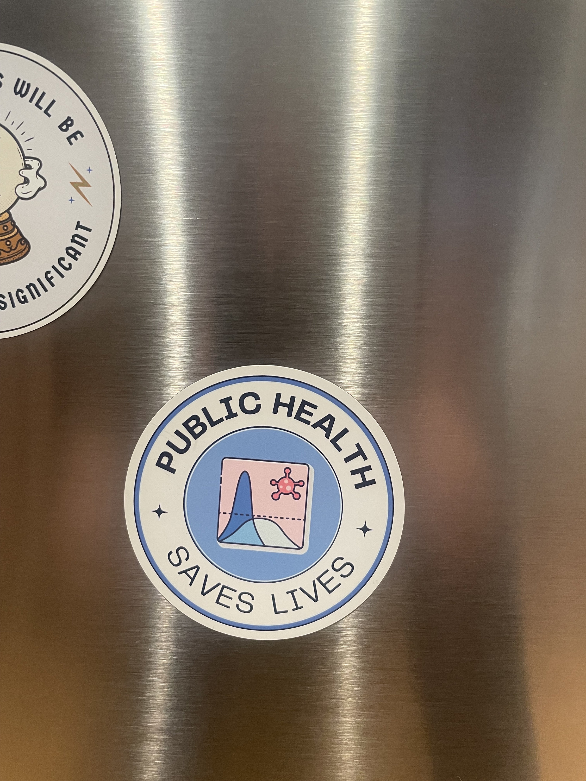 Public Health Saves Lives Badge Magnet, Public Health Gift, Public ...