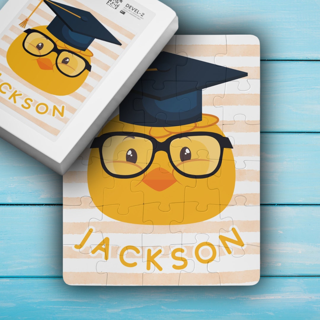 Personalized Kindergarten Graduation Gift Puzzle, Custom Kids Puzzle ...