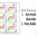 Gummy Bear Student Welcome Gift Tag, Back to School, Open House Favor ...