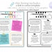 Colorful Classroom Newsletter Editable Template, Monthly Classroom ...