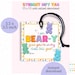 Gummy Bear Student Welcome Gift Tag, Back to School, Open House Favor ...