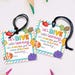 Ocean Student Welcome Gift Tag, Sea Creatures Back to School, Dive Into ...
