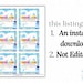 Bubble Student Welcome Gift Tag, Back to School, Open House Favor, PTO ...