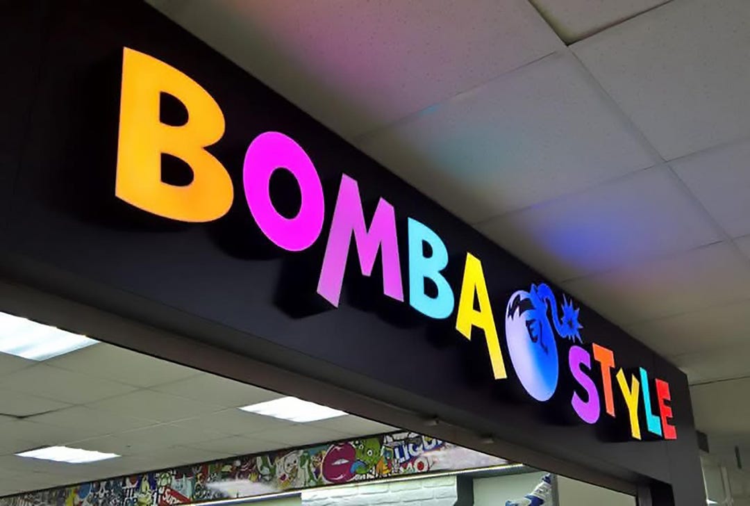 Frontlit Acrylic Sign, Custom Exterior Signage, Channel Letter Signage ...