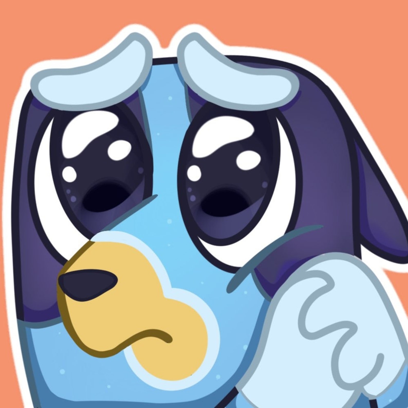 Bluey Emote - Etsy