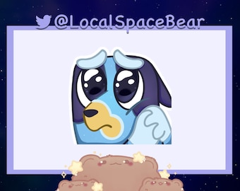 Bluey the Grannies Emote Set P2U Twitch Discord Youtube Emotes Janet ...