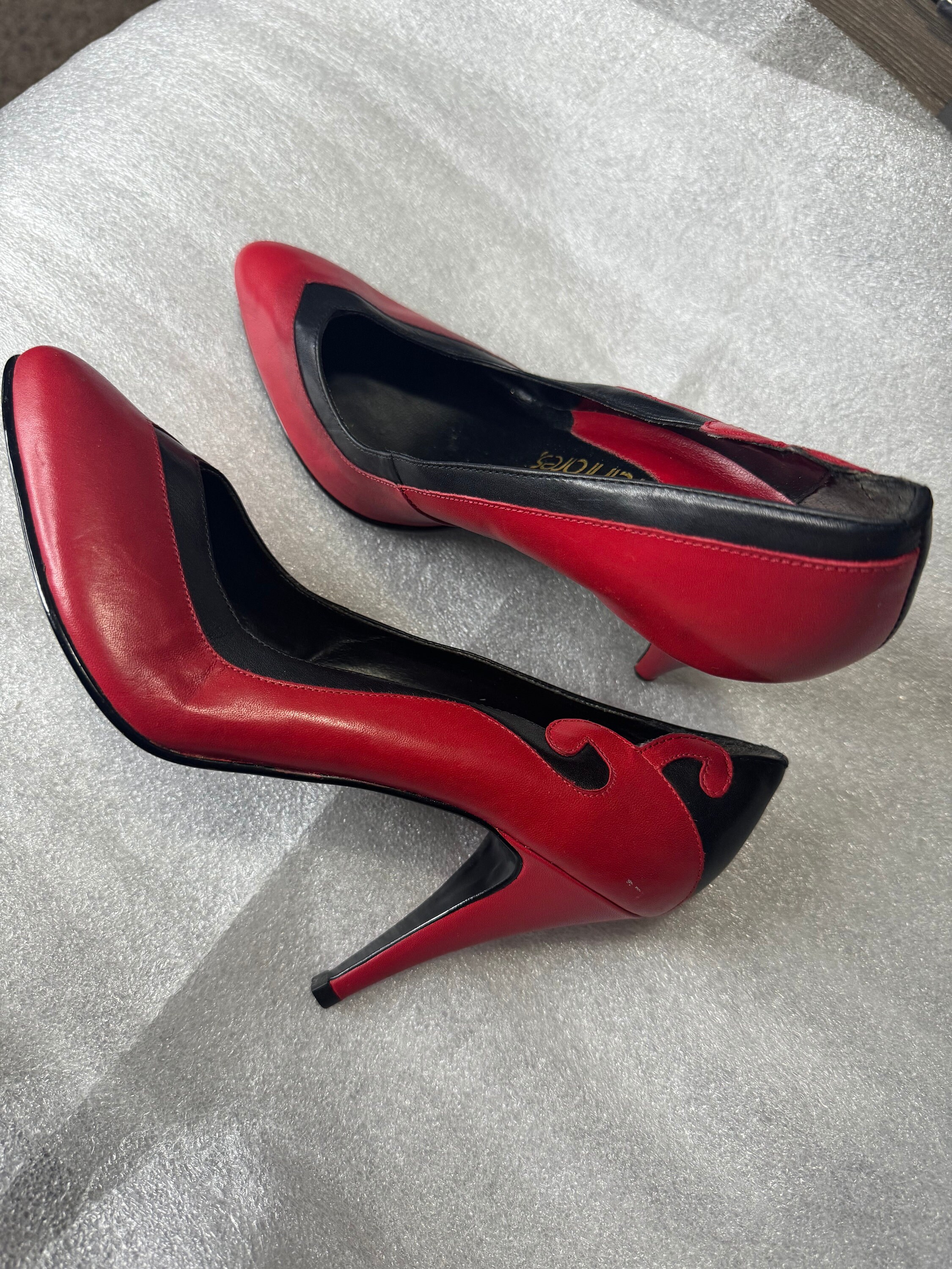 Fanfares Red Vintage Shoes made in Brazil - Etsy