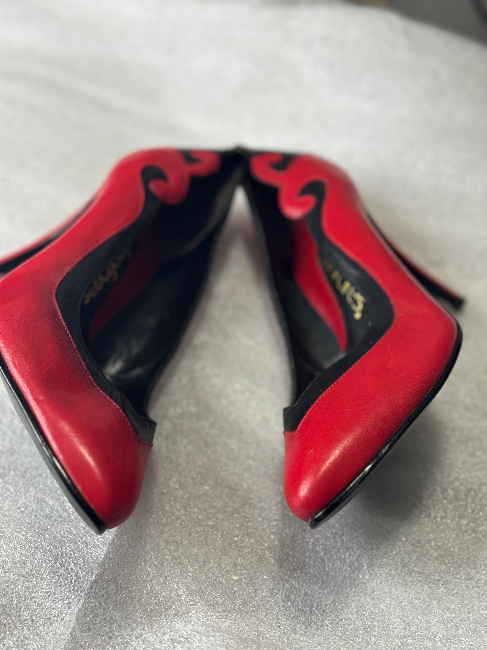 Fanfares Red Vintage Shoes made in Brazil - Etsy