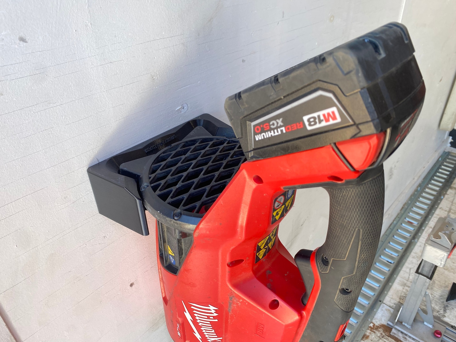 Milwaukee M18 Modified Leaf Blower Wall Mount Holder - Etsy