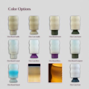 Smart 3D Printed Modern Table Lamp With Minimalist Design for Soft ...