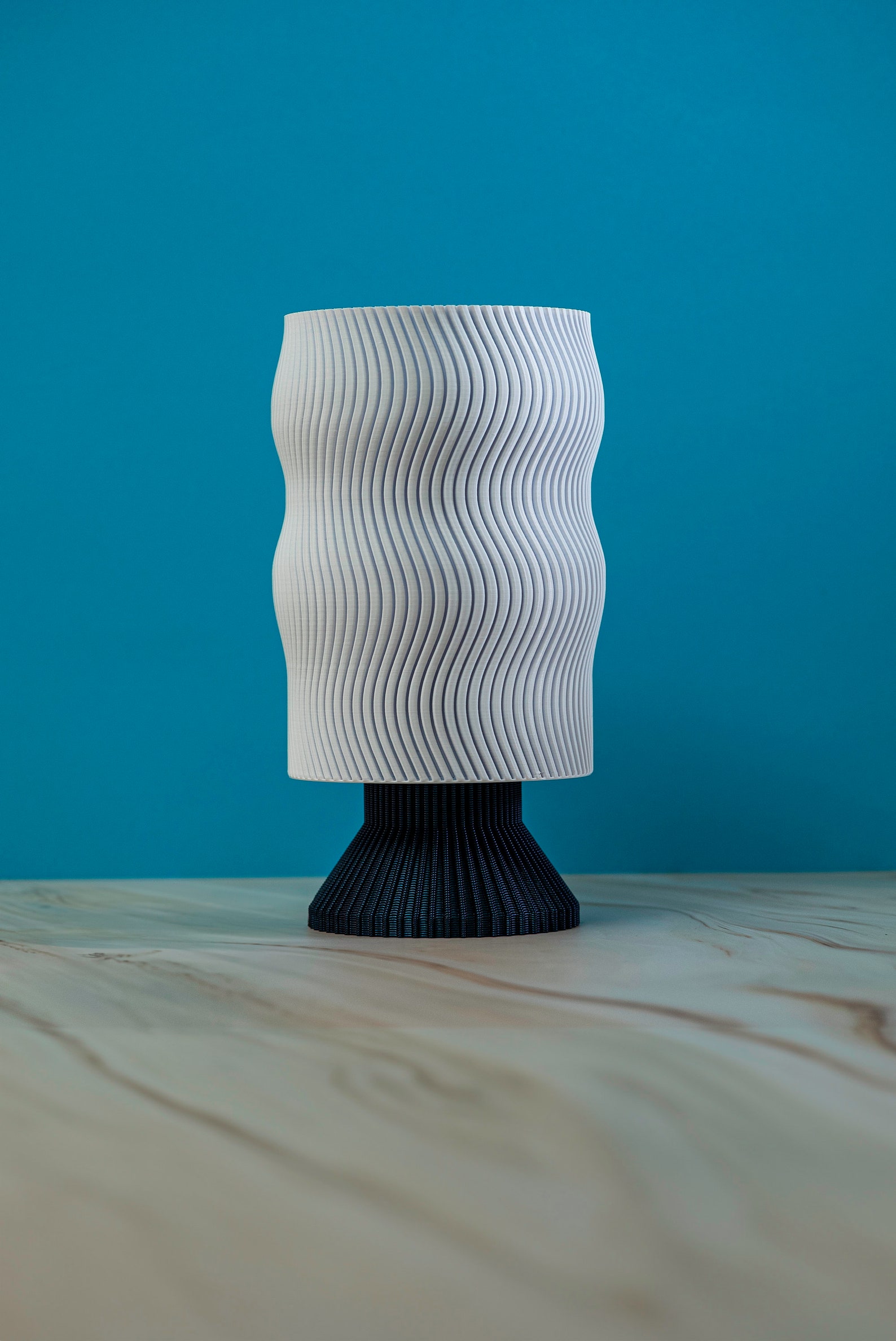 Flow Cone Frost Lamp Modern 3D Printed Table Lamp for Home Decor ...