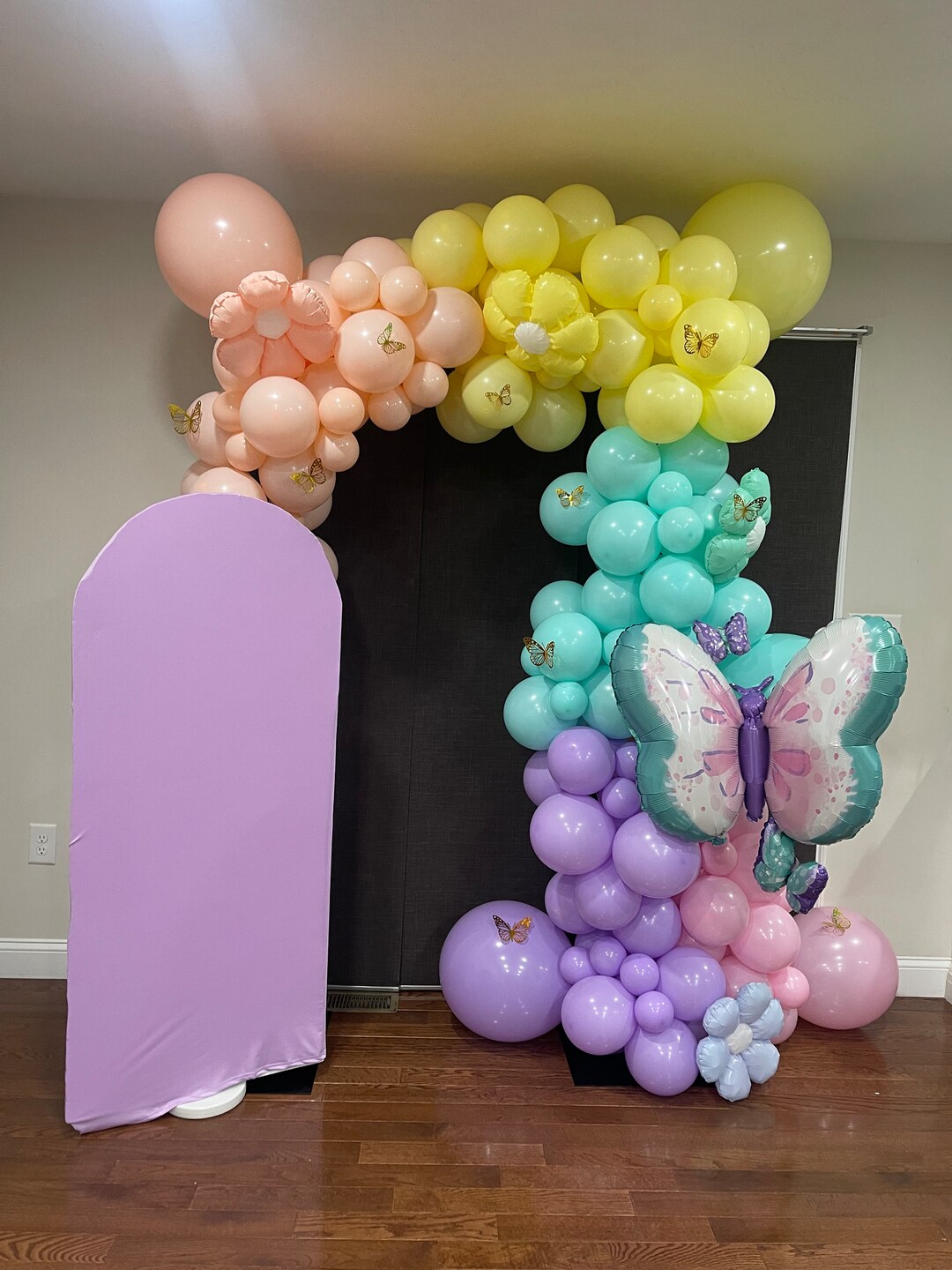 Butterfly Balloon Arch, Butterfly Birthday Party, Butterfly Decoration ...