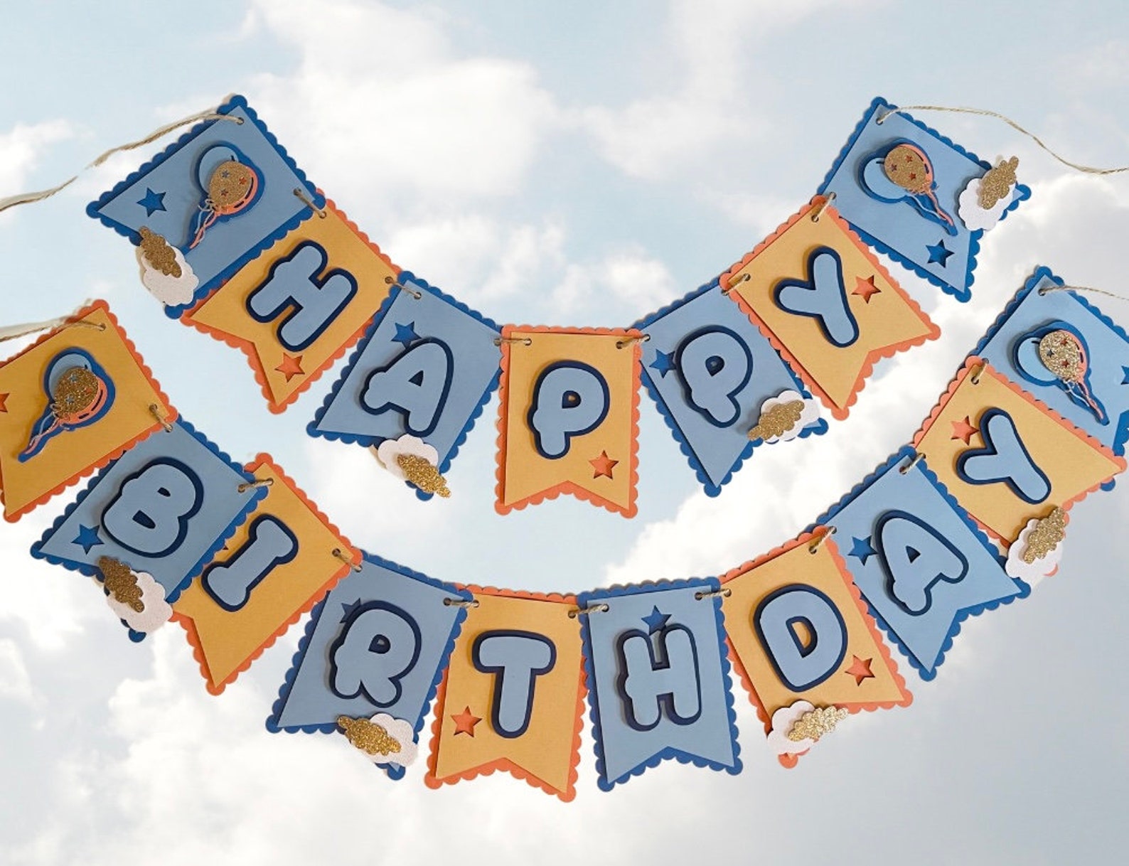 Personalized Bluey Inspired Banner, Custom Bluey Banner, Bingo Banner ...