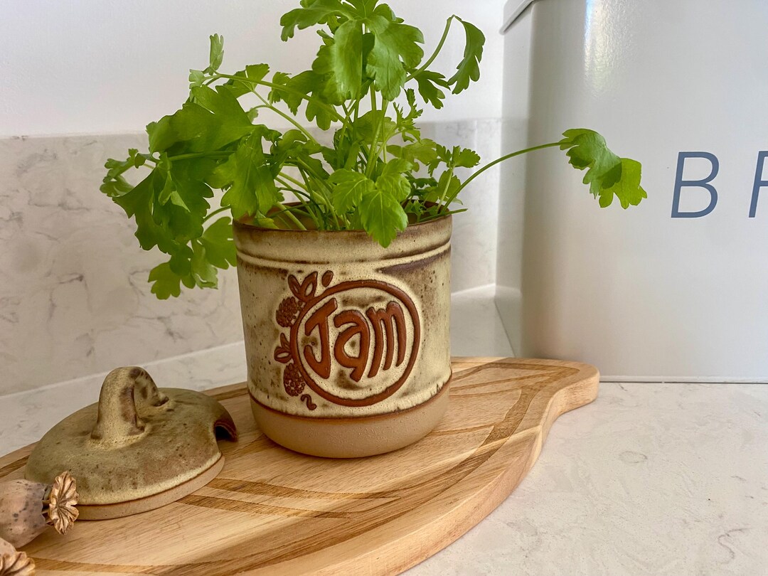 Vintage Tremar Cornish Pottery Jam Pot - Etsy