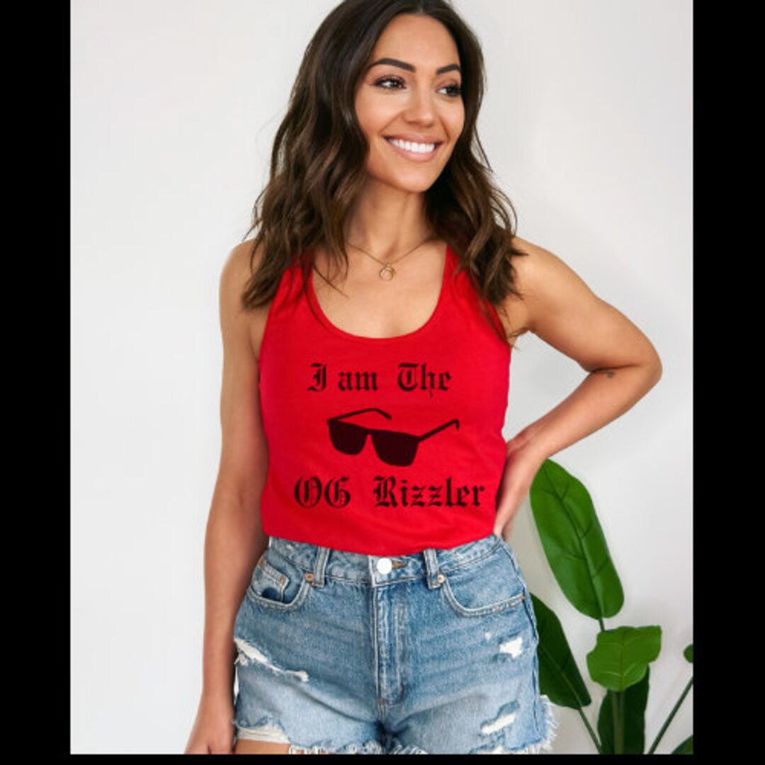 I Am the OG Rizzler Women's Ideal Racerback Tank, I Am the Rizz - Etsy