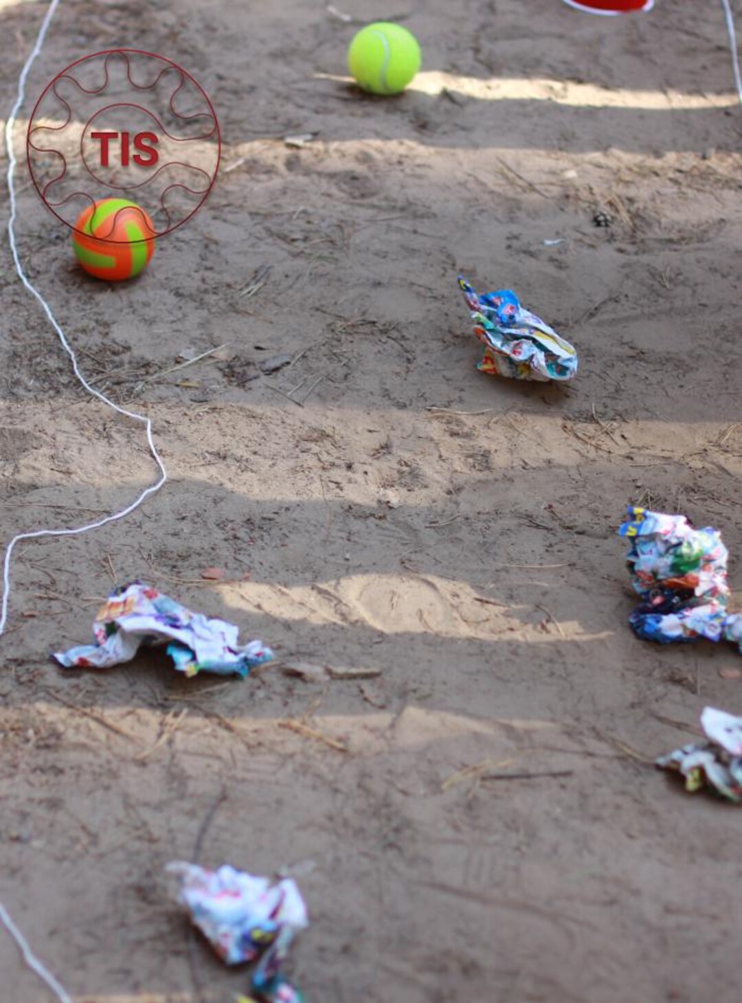 Playground Chaos Photo | Colorful Outdoor Scene | Children's Fun and ...