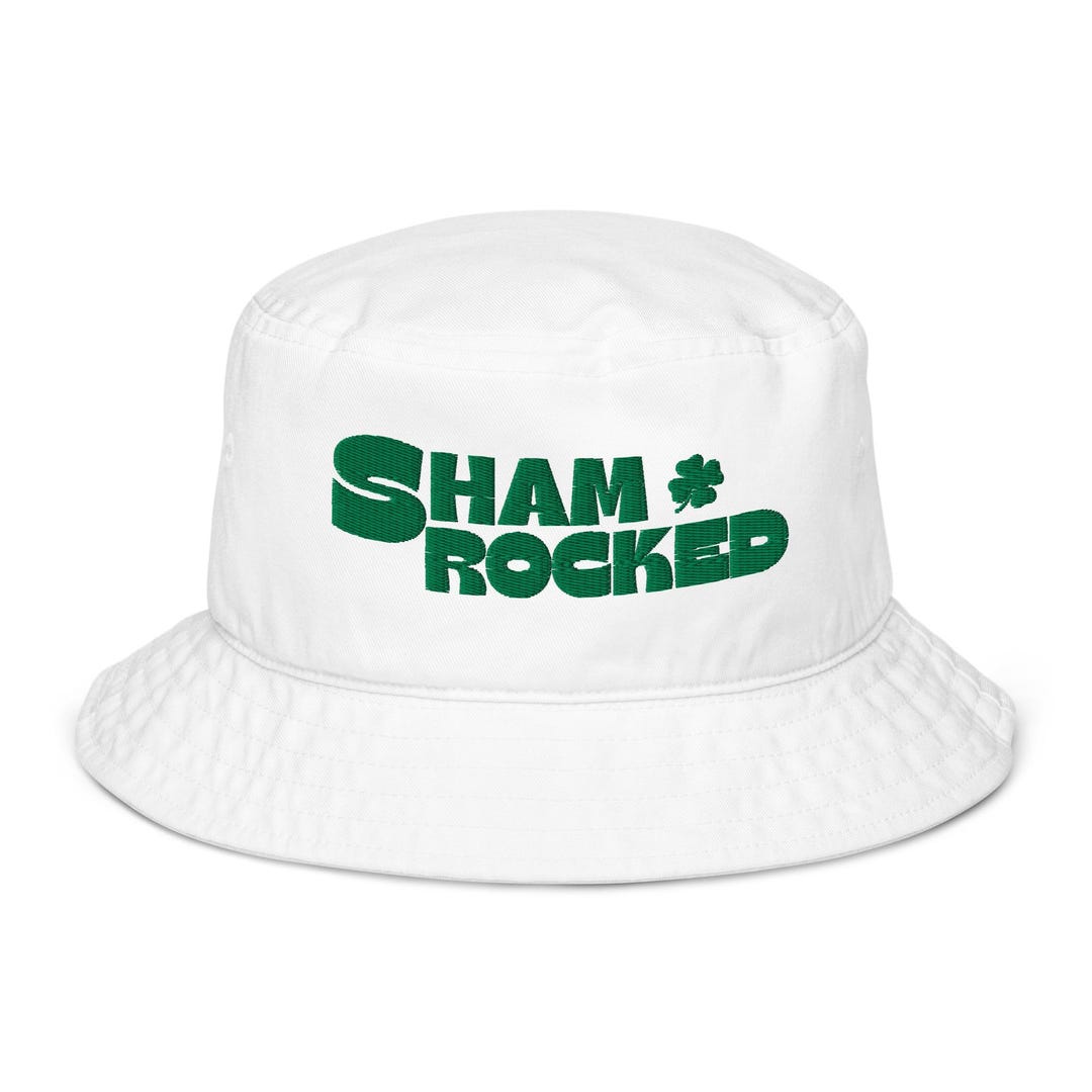 Shamrocked Dive Bar Bucket Hat – St. Patrick’s Day Vintage Graphic ...