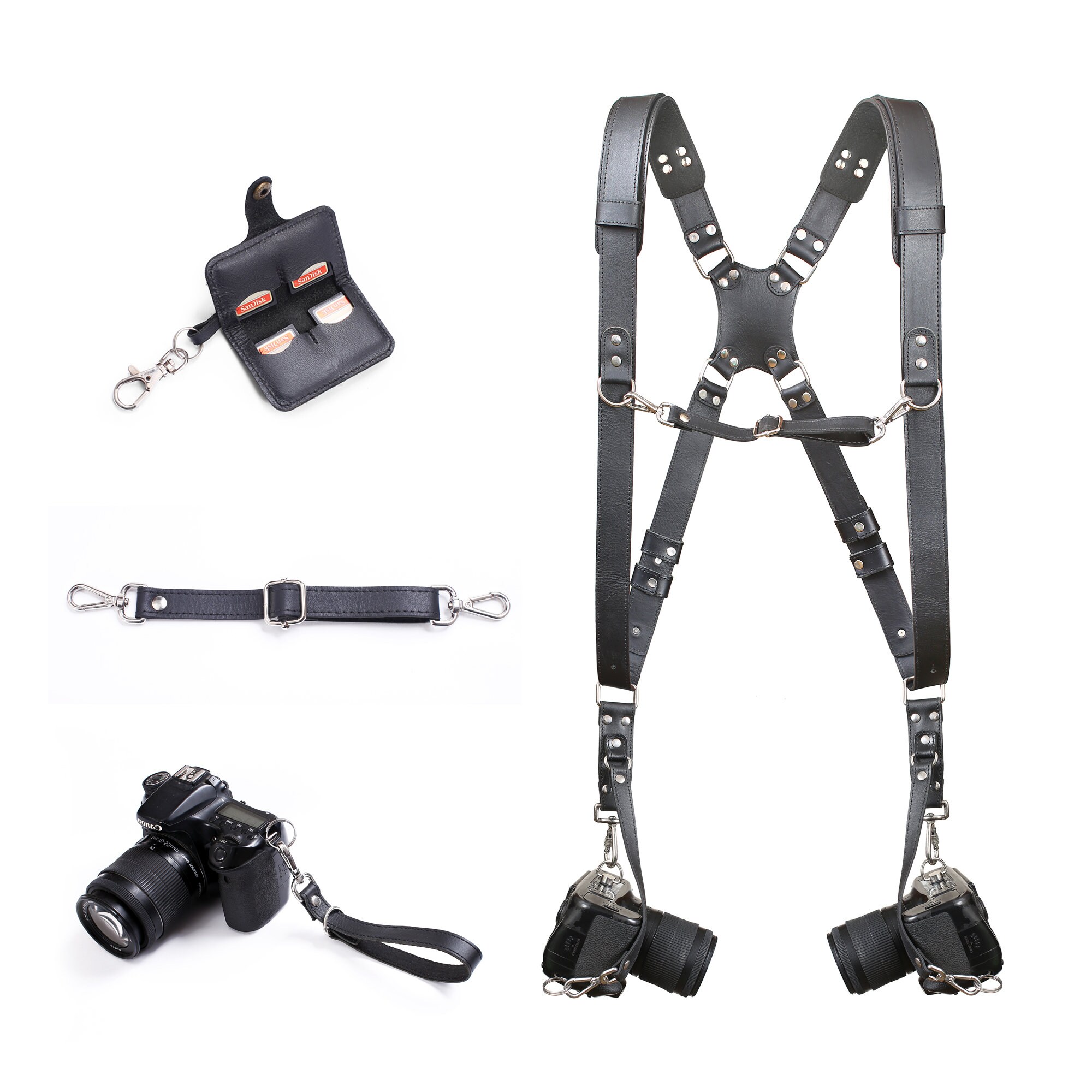Camera Harness, Dual Camera Strap, Camera Strap, Dual Camera Harness ...