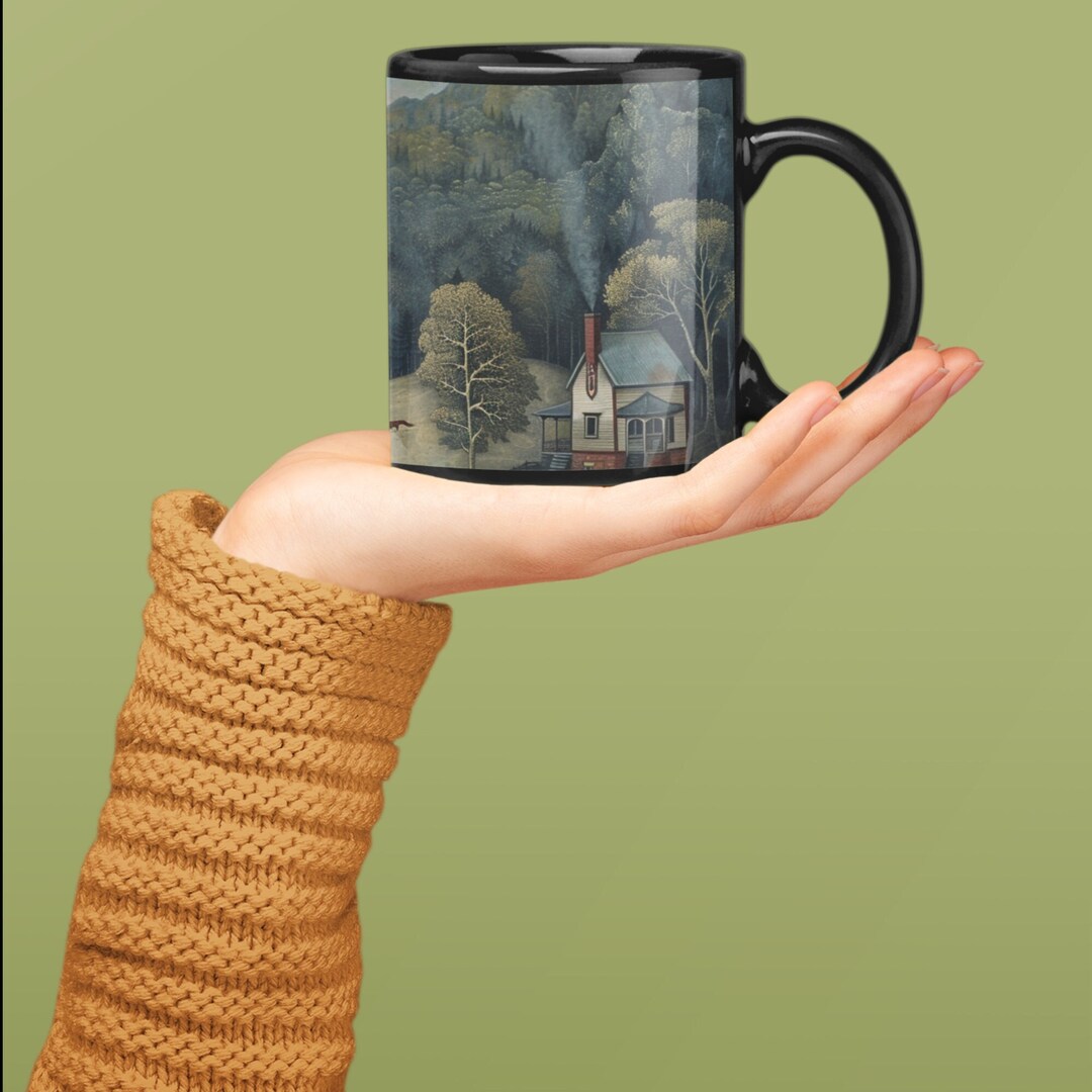 Victorian Village Coffee Mug Gift for Her Him Unique Gift Idea Vintage ...