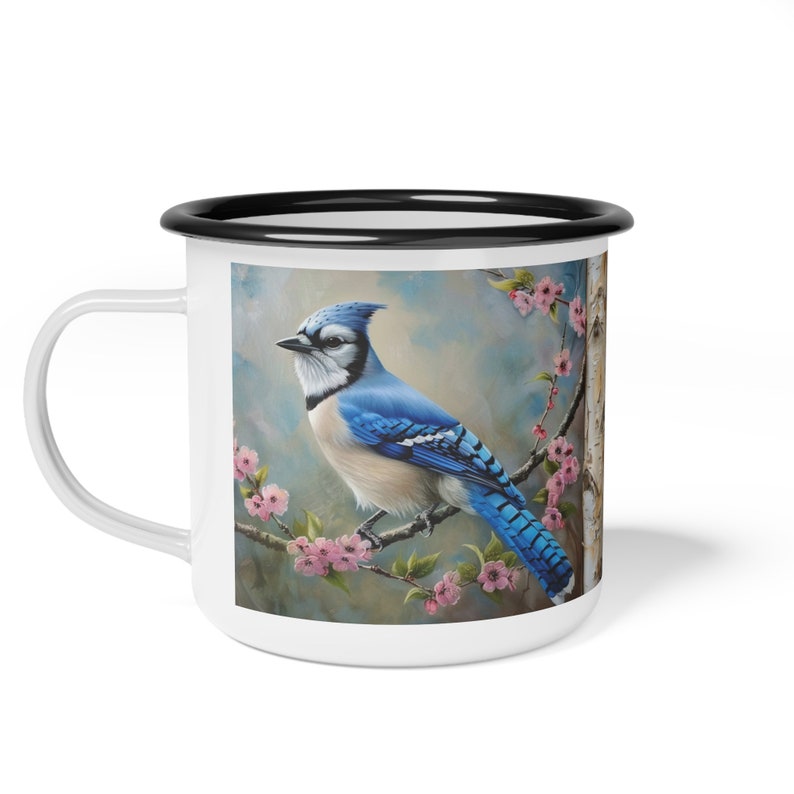 Cardinals and Blue Jays Enamel Camp Cup Gift for Her Him Coffee Mug ...