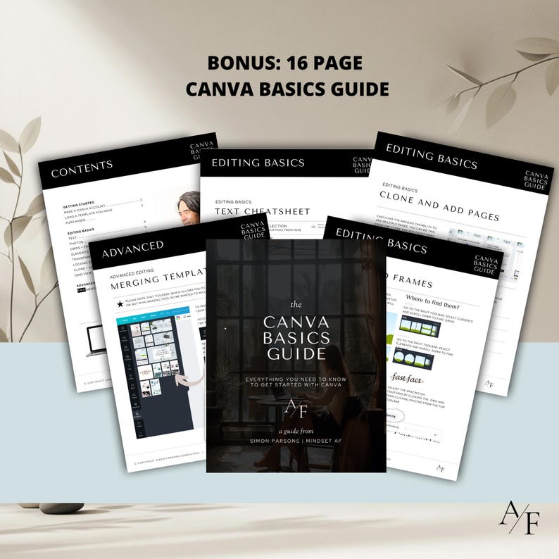 Canva Media Kit Template: Minimalist Podcast & Influencer Design (PDF ...