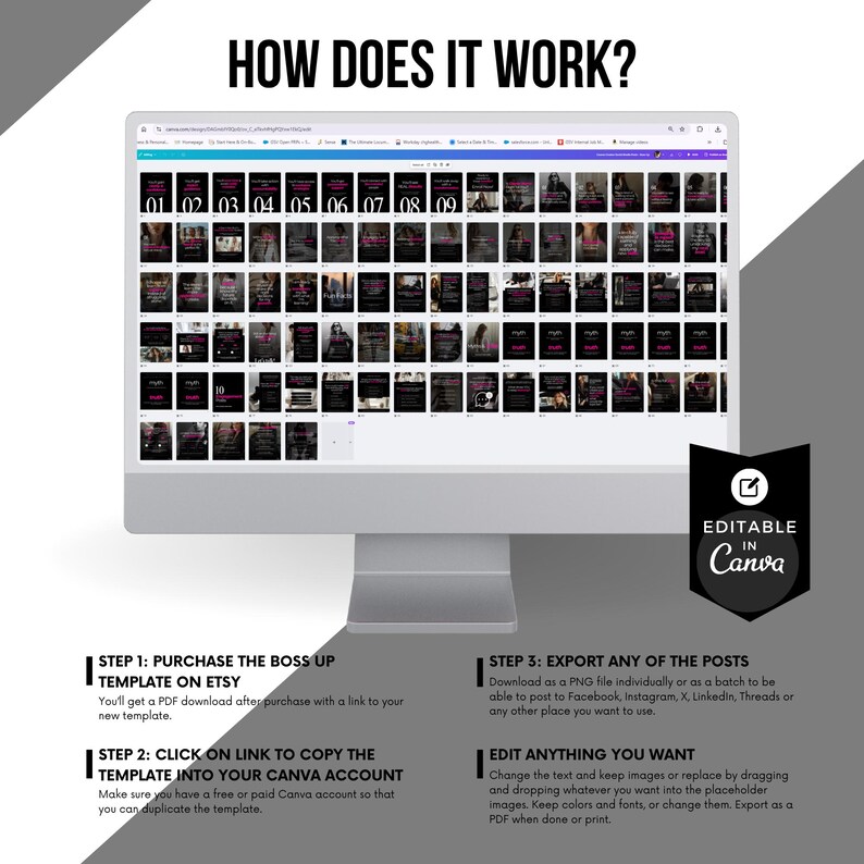 Canva Promo Post Templates for Coaches & Course Creators – 96 Social ...