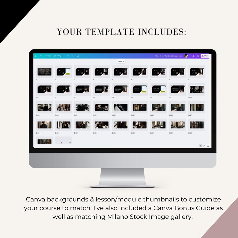 Milano Course Kajabi Template | Luxury Theme for High Ticket Course ...