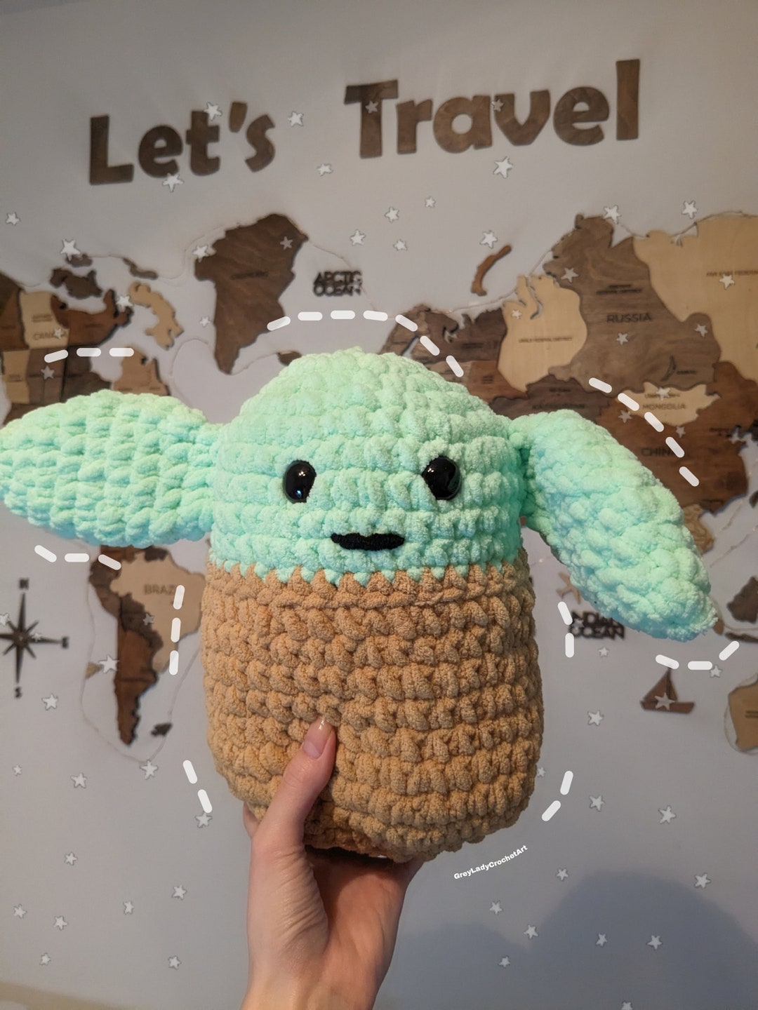 Cute Baby Alien Plush - Etsy