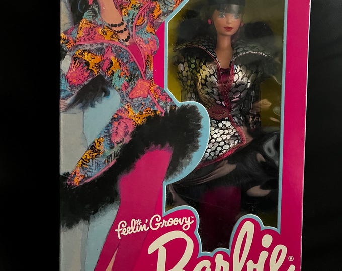 Vintage “feelin’ Groovy” Barbie - 1986 Mattel - Designed by Billyboy ...