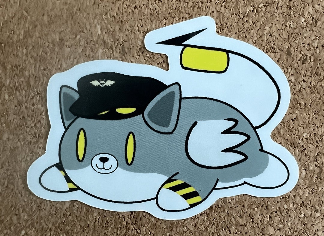 Murder Drones N Dog Plush Sticker - Etsy