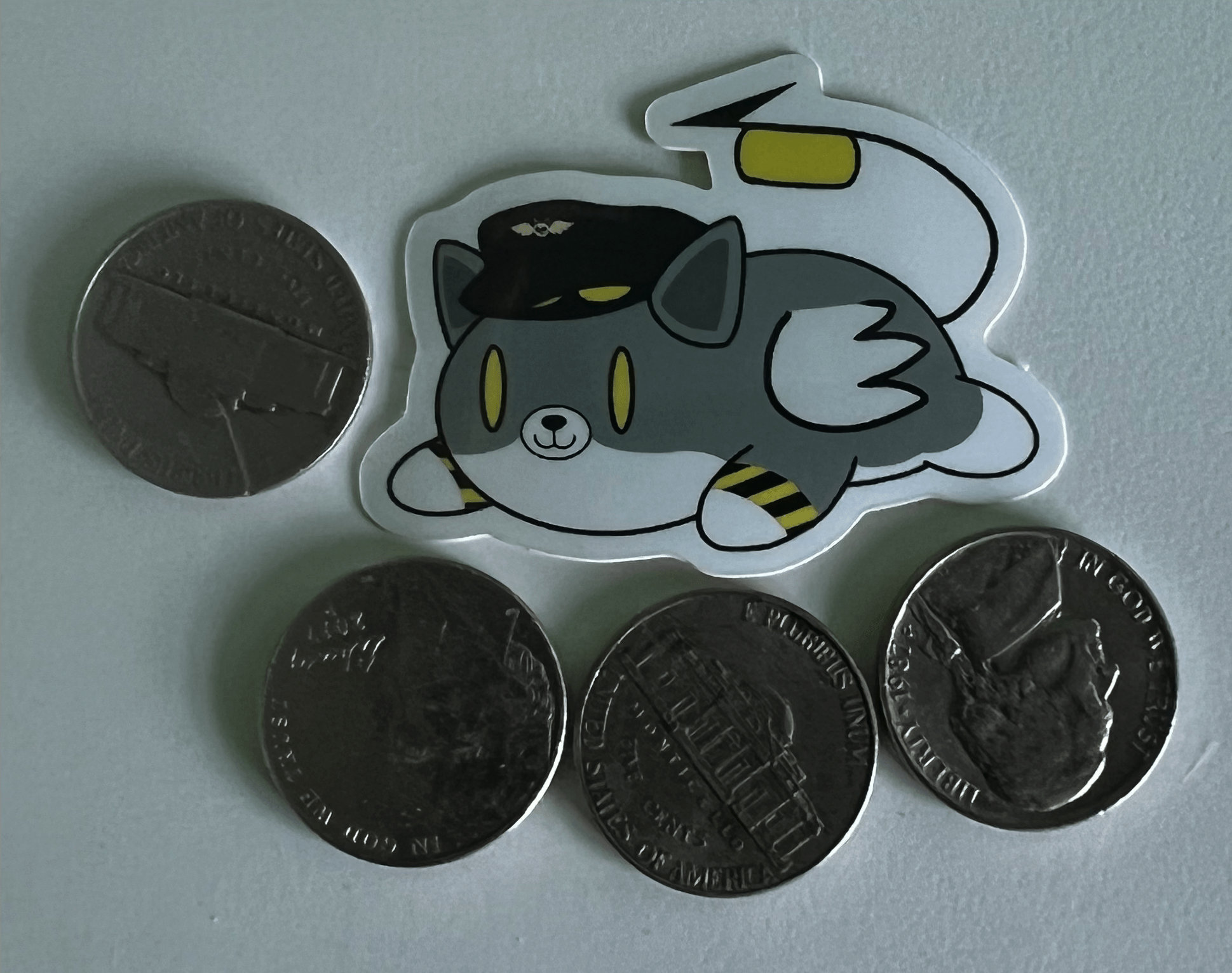 Murder Drones N Dog Plush Sticker - Etsy