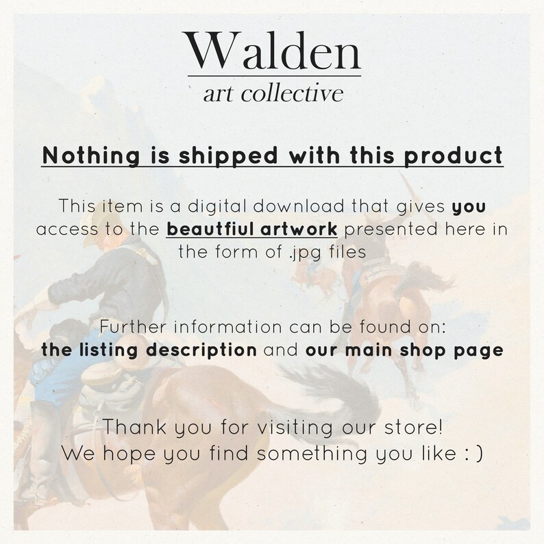 Cowboy Ambush | DOWNLOADABLE PRINTABLE Wall Art | the Advance-guard or ...