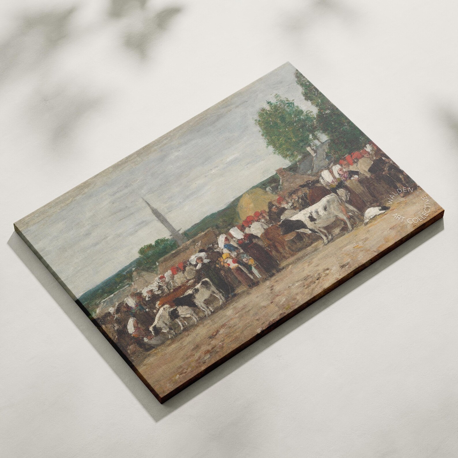 Rural Meeting | DOWNLOADABLE PRINTABLE Wall Art | Fair in Brittany ...
