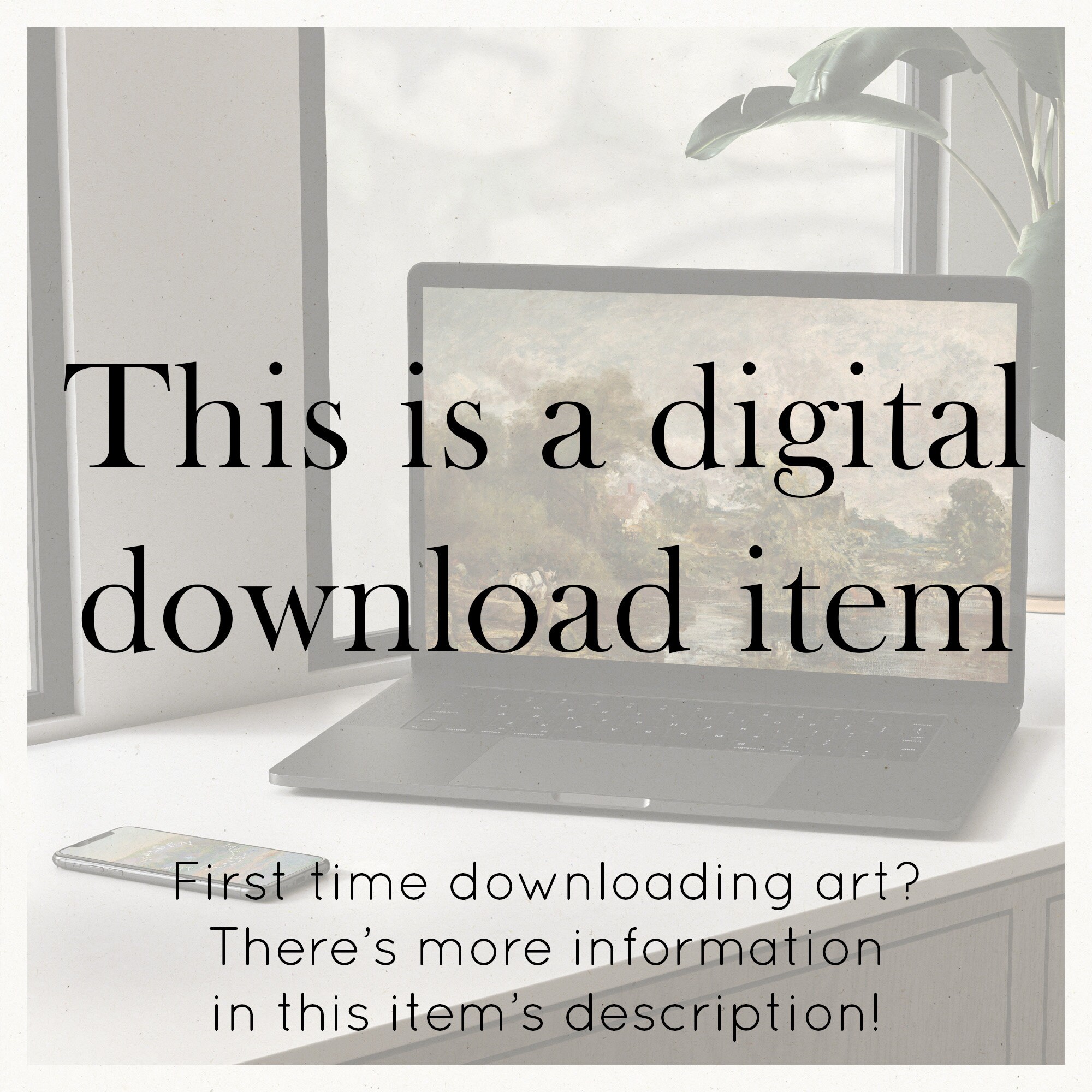 Pondside Cottage | DOWNLOADABLE PRINTABLE Wall Art Print | the White ...
