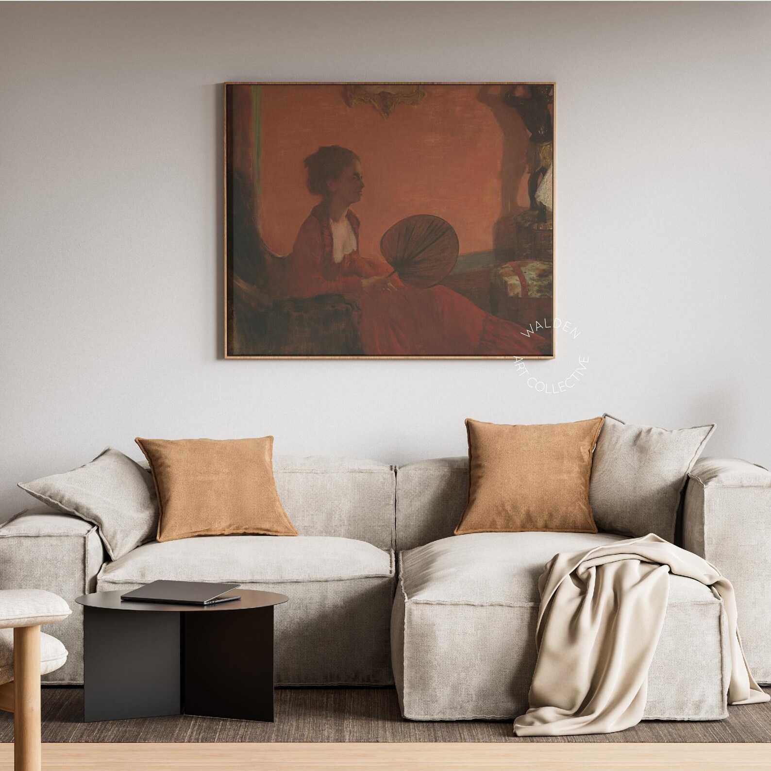 Red Room | DOWNLOADABLE PRINTABLE Wall Art | Madame Camus | 300 DPI ...