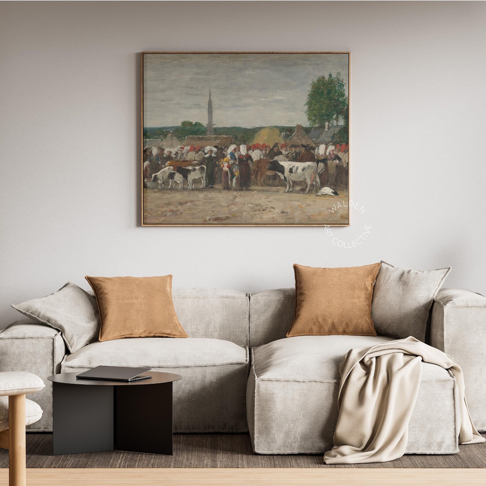 Rural Meeting | DOWNLOADABLE PRINTABLE Wall Art | Fair in Brittany ...