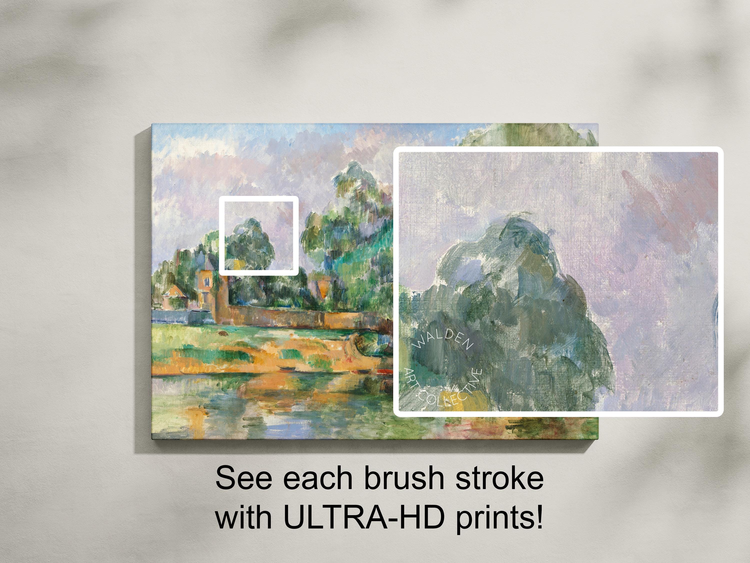 Vibrant River | DOWNLOADABLE PRINTABLE Wall Art | Banks of the Seine at ...