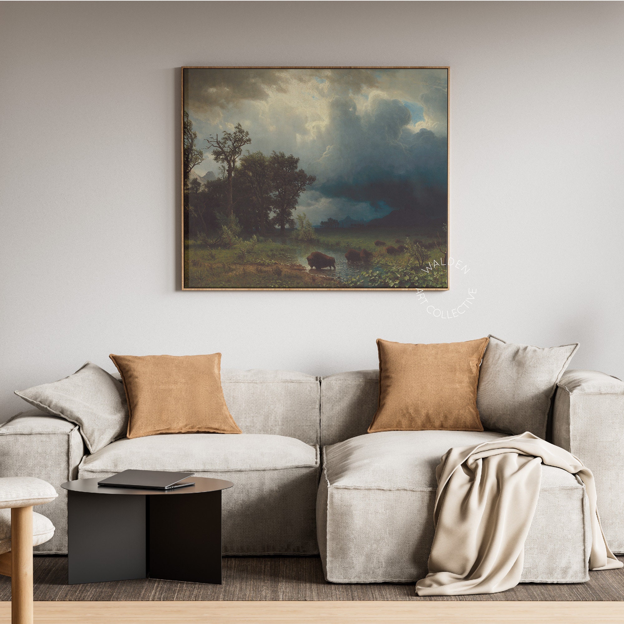 Buffalo Storm | DOWNLOADABLE PRINTABLE Wall Art | Buffalo Trail the ...