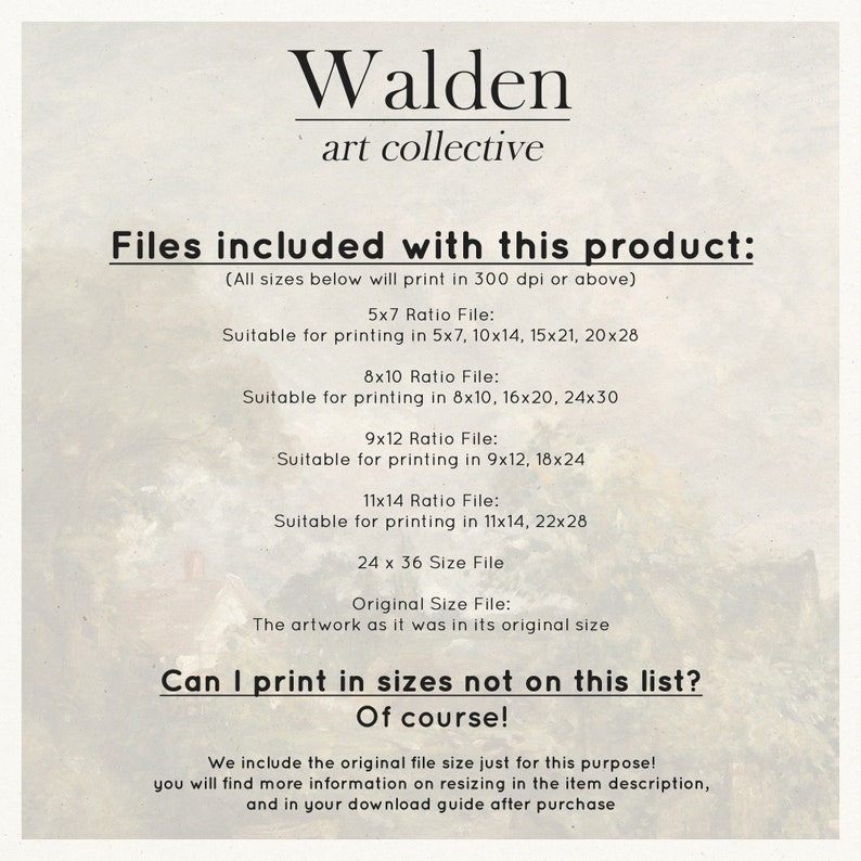 Pondside Cottage | DOWNLOADABLE PRINTABLE Wall Art Print | the White ...