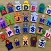Alphabet Finger Puppet Set - Etsy