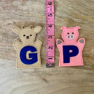 Alphabet Finger Puppet Set - Etsy
