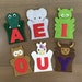 Alphabet Finger Puppet Set - Etsy