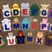 Alphabet Finger Puppet Set - Etsy