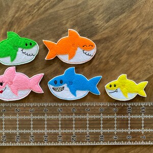 Shark Family Finger Puppet Set With Bag - Etsy