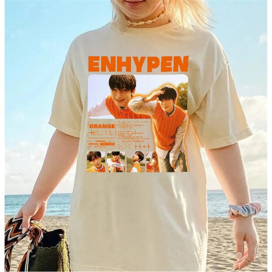 Enhypen Sunoo Orange Blood Shirt, Enhypen Engene Shirt, Enhypen Shirt ...