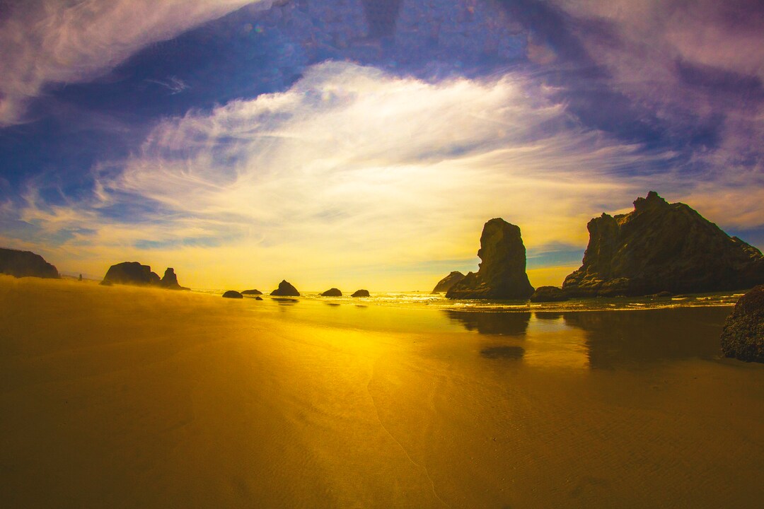 Oregon Coast Bandon Beach, Bandon Beach Oregon Coast Photography, Gift ...