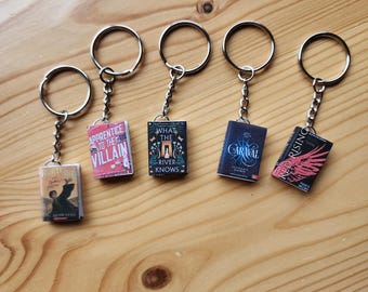 DIY Mini Book Keychain (5 Pack) - Etsy