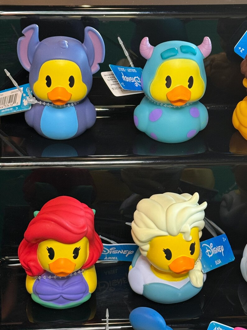 Jeep / Cruise Disney Rubber Duck. Cinderella, Belle, Mickey Mouse ...