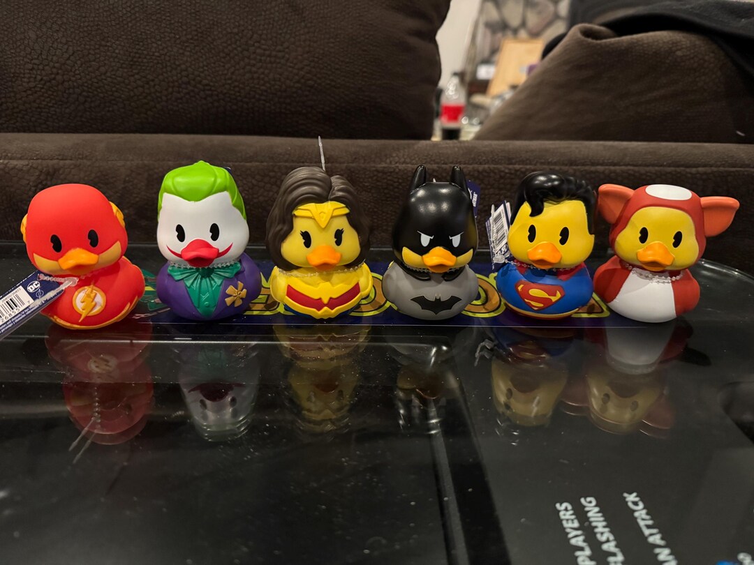 DC Warner Bros Rubber Ducks Batman, Joker, Wonder Woman, Superman ...