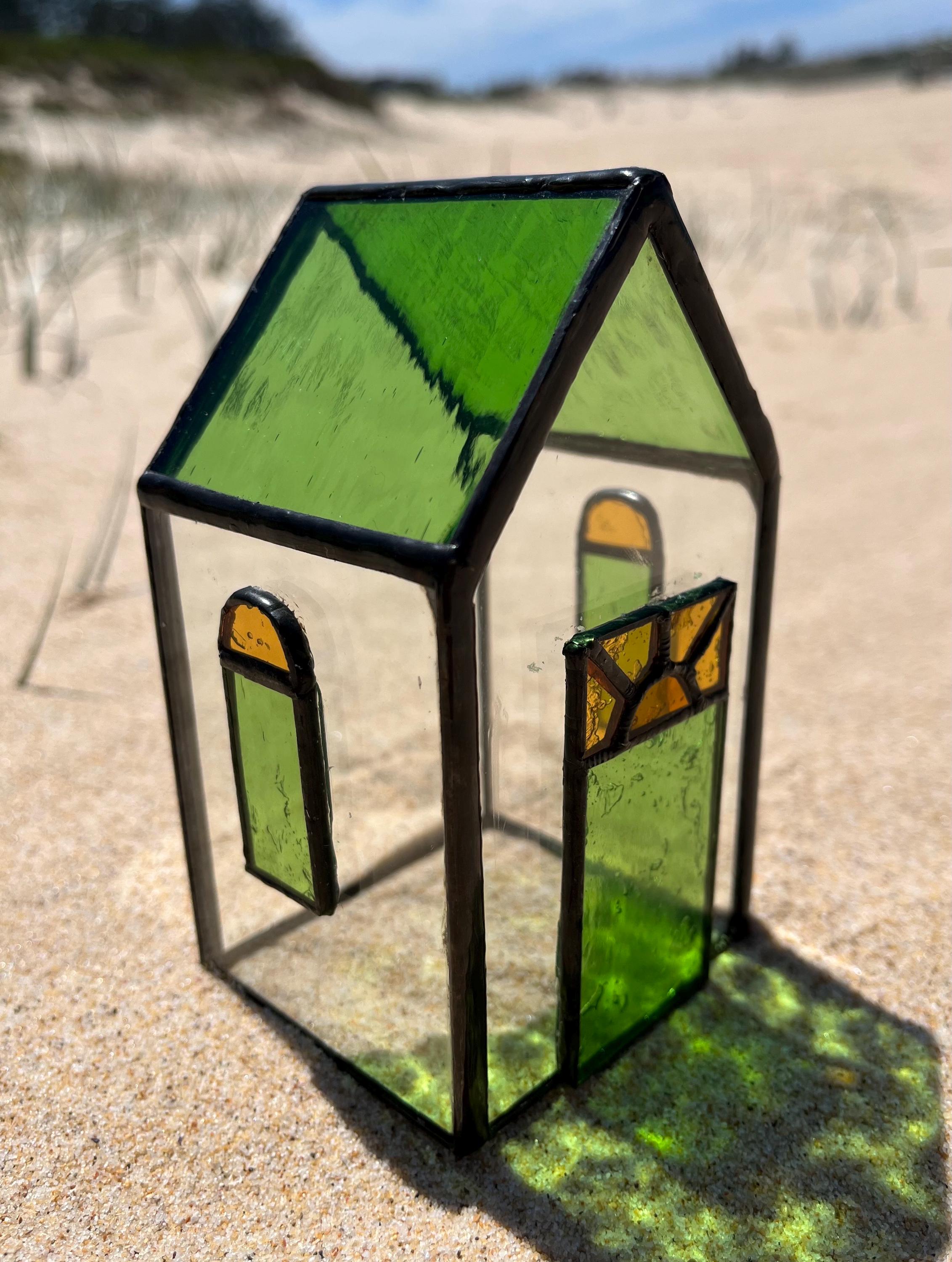 Tall 3D House Stained Glass * Digital Download: Hobby License * Pattern ...